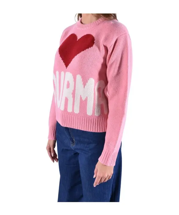 MC2 SAINT BARTH Kila Courma Heart Knit Sweater