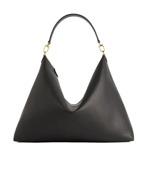 TOTEME Bevel Grained-leather Tote Bag