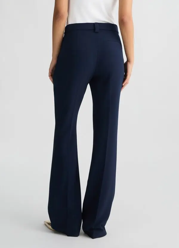 Liu Jo Flared Cady Crepe Trousers