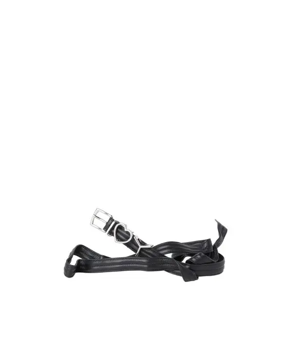 Y/project Wire Y Heart-shaped Belt - Black