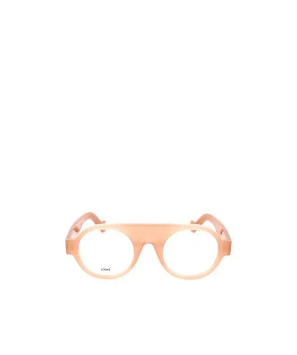 Loewe Full Frame Flat Mirror Eyeglasses - Nude