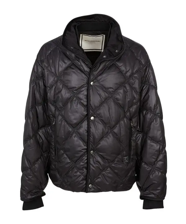 WOOYOUNGMI Quilted Jacket With Logo Detail