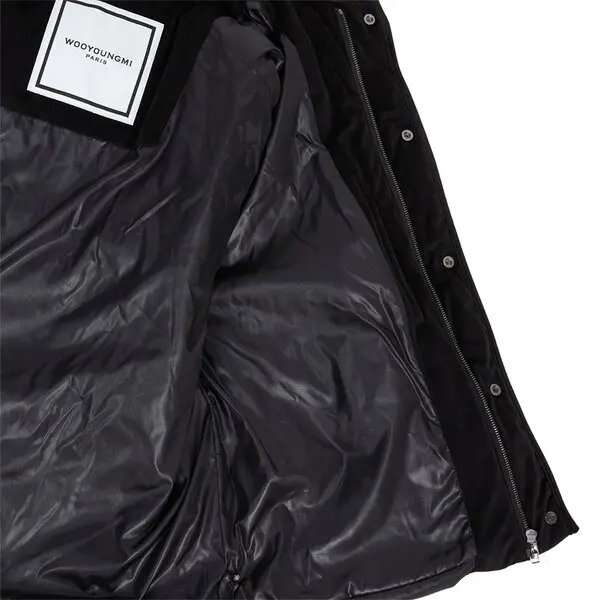 WOOYOUNGMI Quilted Jacket With Logo Detail