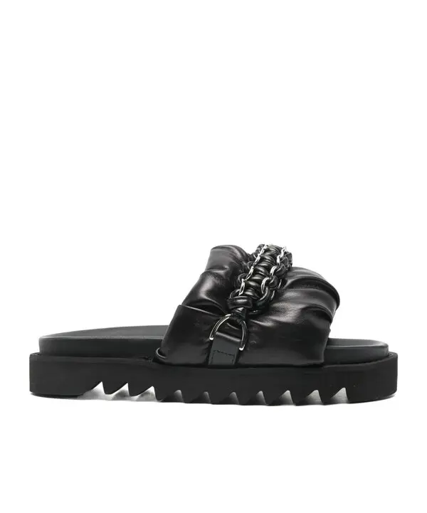 Toga Chain-detail Flat Sandals