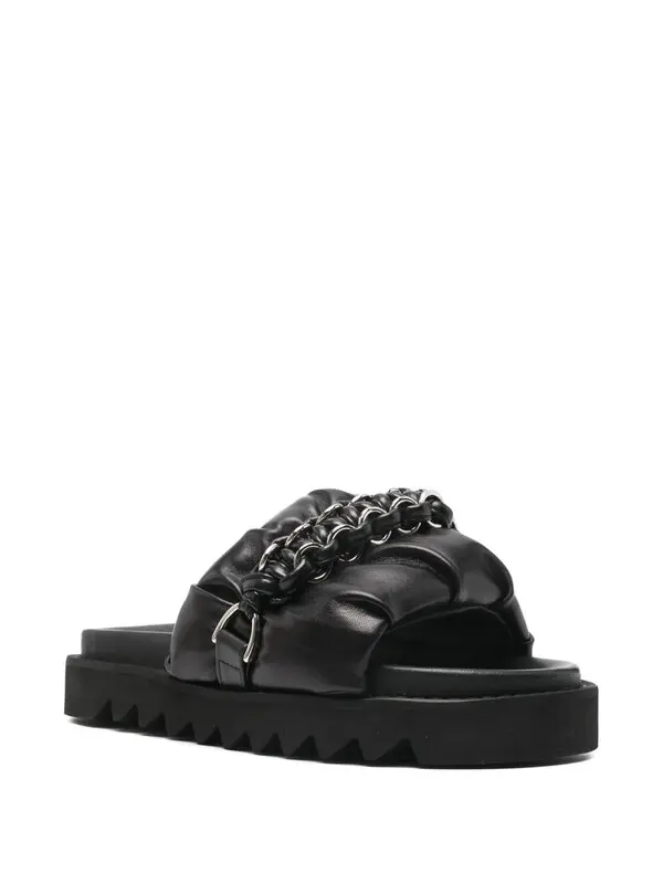 Toga Chain-detail Flat Sandals