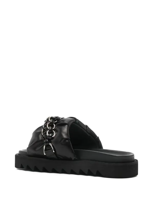 Toga Chain-detail Flat Sandals