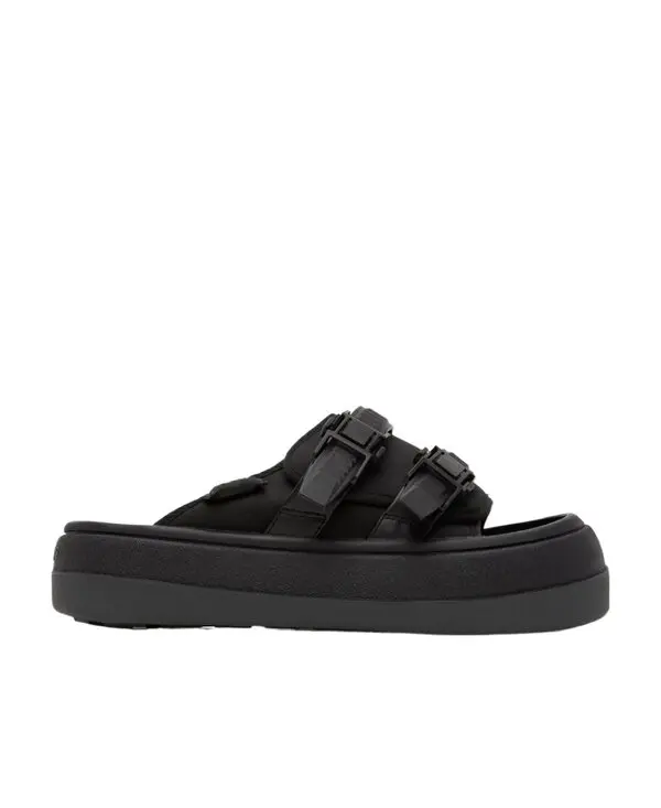 Eytys Logo Buckled Slides