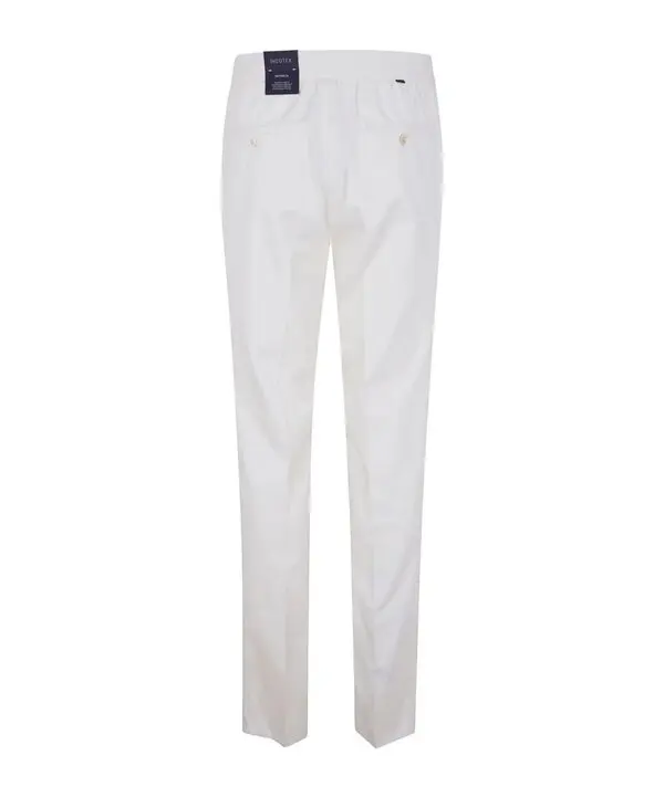 Incotex Pleat-detail Trousers - White