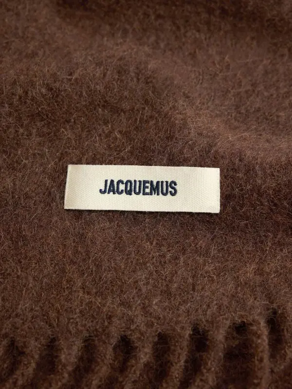 Jacquemus The Carro Scarf - Brown