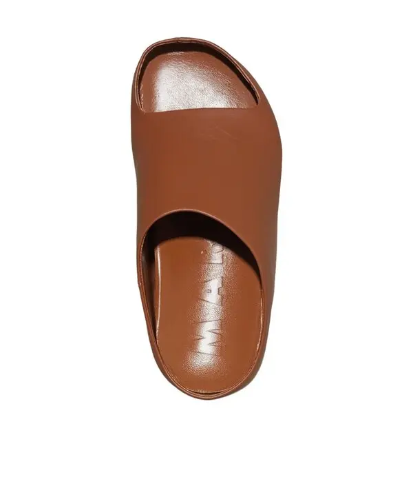Marni Leather Open Toe Mules