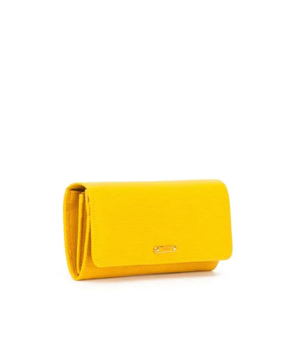 Fendi Long Wallet - Yellow