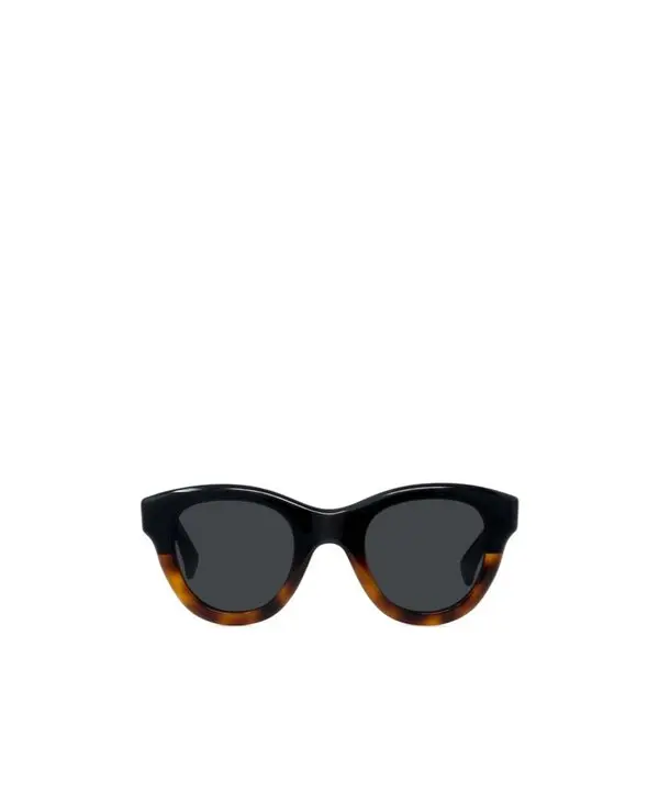 Kenzo Oval Frame Sunglasses - Black