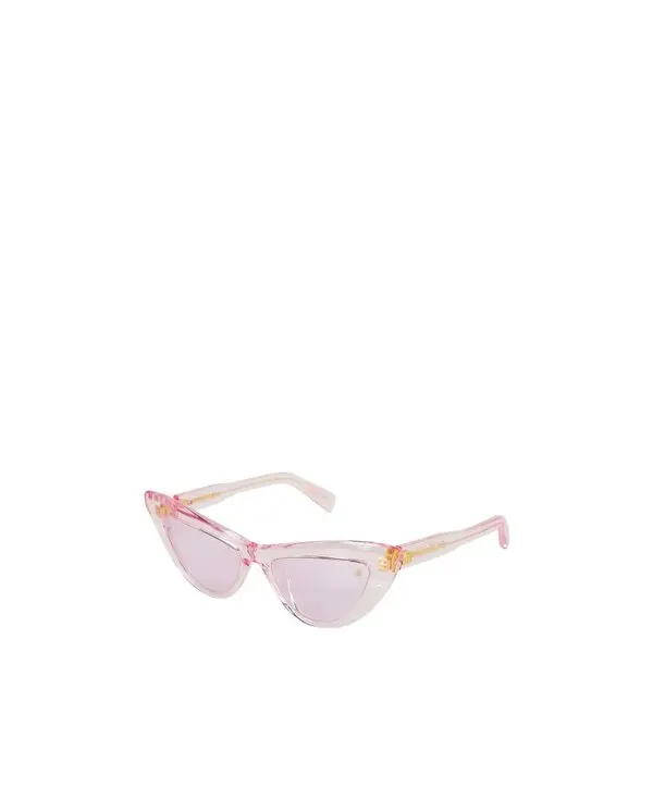 Balmain Cat Eye Sunglasses With Logo Detail