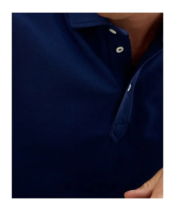 Brunello Cucinelli Layered Slim Fit Polo Shirt