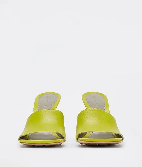 Bottega Veneta Stretch High-heeled Sandals - Green