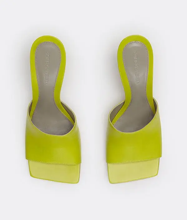 Bottega Veneta Stretch High-heeled Sandals - Green