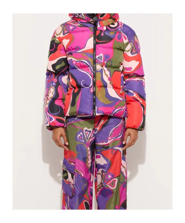 Emilio Pucci Printed Down Jacket - Multi-color