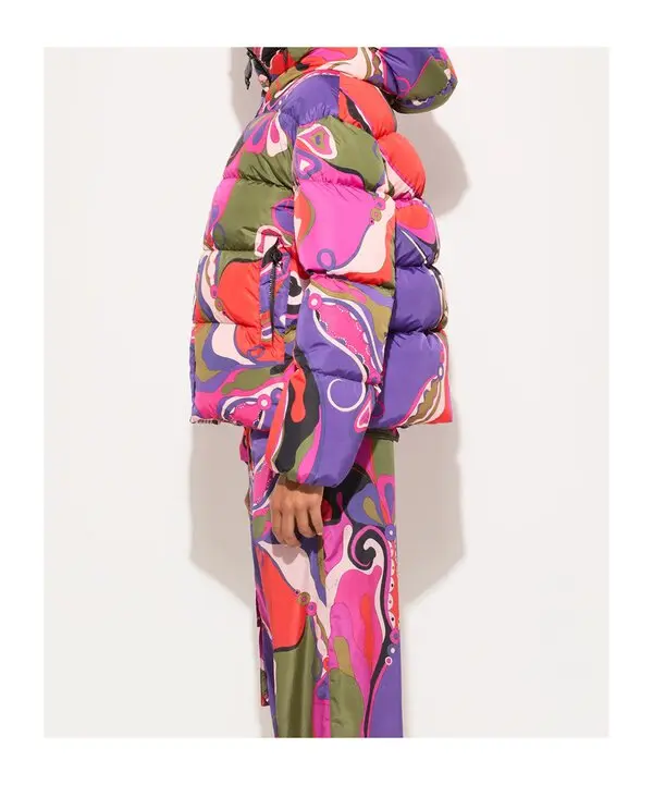 Emilio Pucci Printed Down Jacket - Multi-color