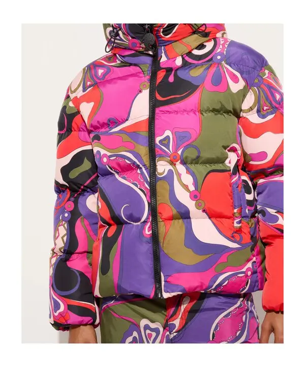 Emilio Pucci Printed Down Jacket - Multi-color