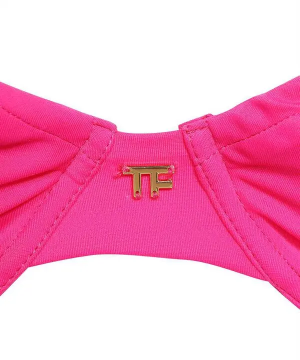 TOM FORD Halterneck Triangle Bikini - Pink