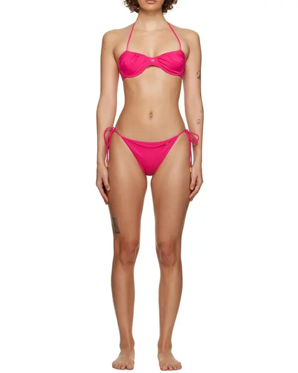 TOM FORD Halterneck Triangle Bikini - Pink