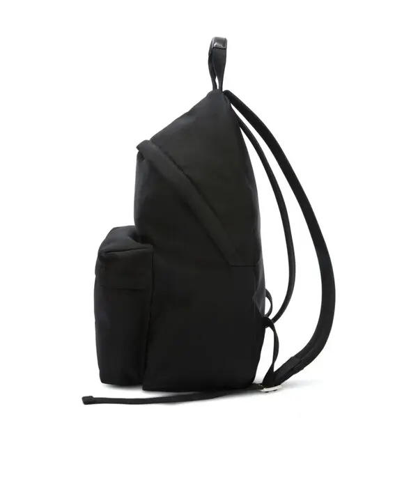 Palm Angels Logo Embroidered Zipped Backpack - Black