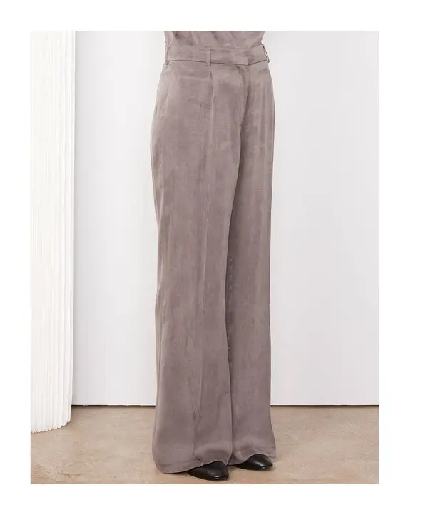 Officine Générale Belted Tailored Trousers - Nude