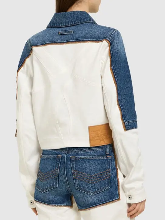 JEAN PAUL GAULTIER Single-breasted Denim Jacket