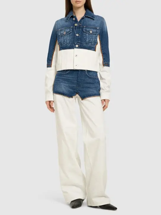 JEAN PAUL GAULTIER Single-breasted Denim Jacket