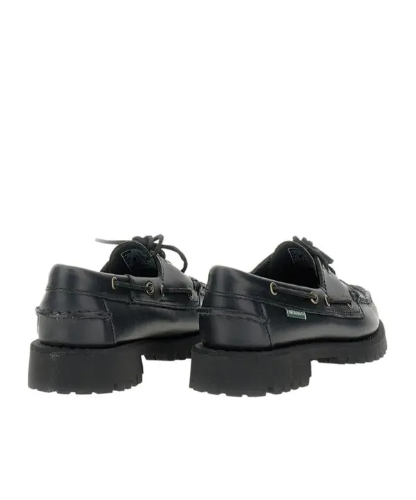 SEBAGO Ranger Waxy Leather Loafers - Black