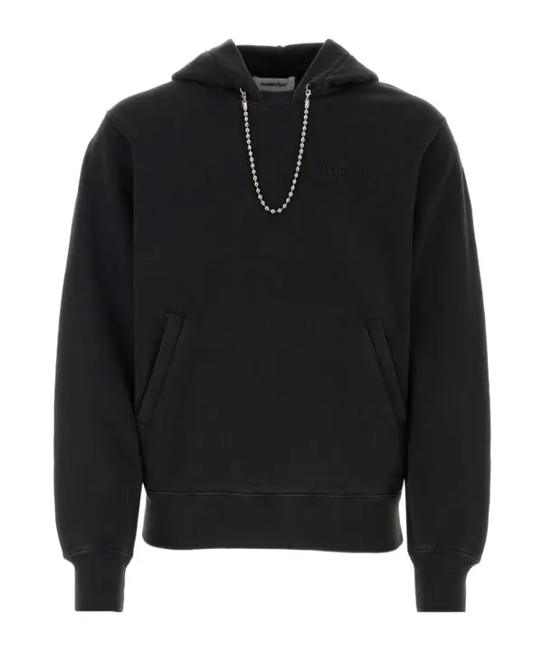 AMBUSH Ballchain Detail Cotton Hoodie