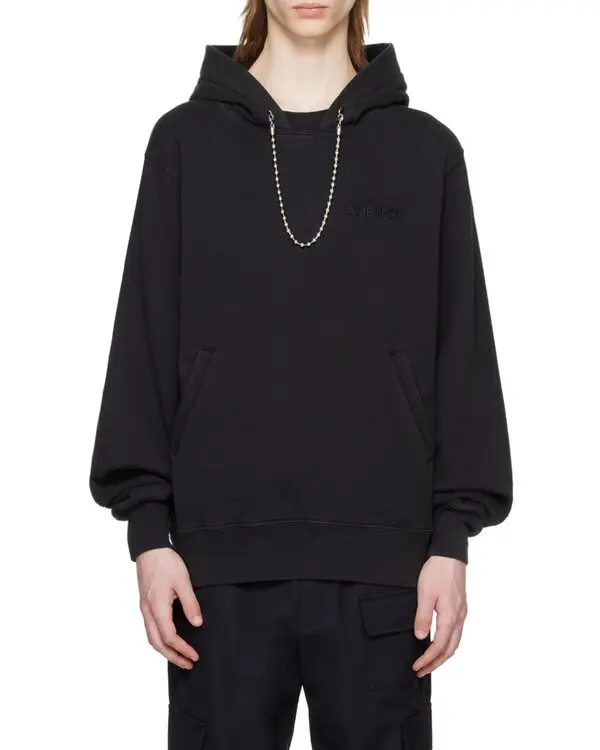AMBUSH Ballchain Detail Cotton Hoodie
