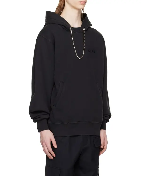 AMBUSH Ballchain Detail Cotton Hoodie