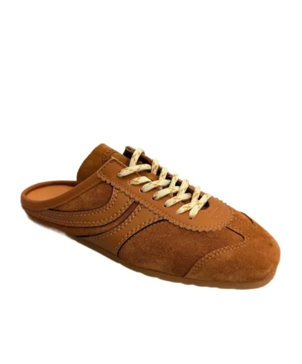 Dries Van Noten Round Toe Mules - Brown