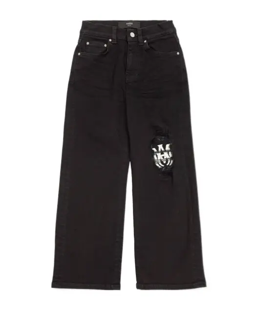 Amiri Belt Loops Trousers - Black