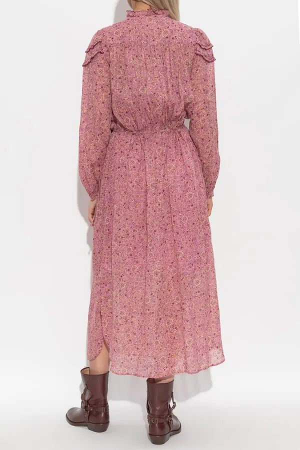 Isabel Marant Étoile Charissa Ruffled Midi Dress