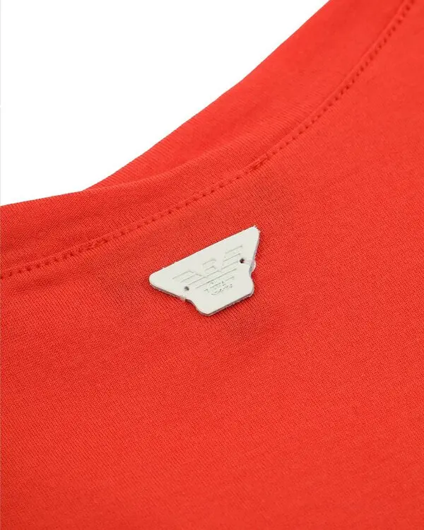 Emporio Armani Round Neck Logo T-shirt