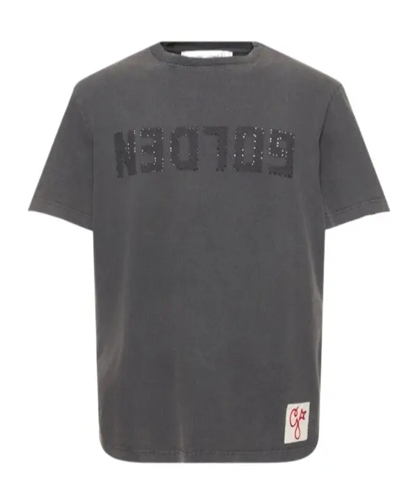 GOLDEN GOOSE Short-sleeved T-shirt - Black