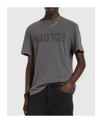 GOLDEN GOOSE Short-sleeved T-shirt - Black