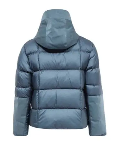 TEN C Hooded Cotton Jacket - Blue