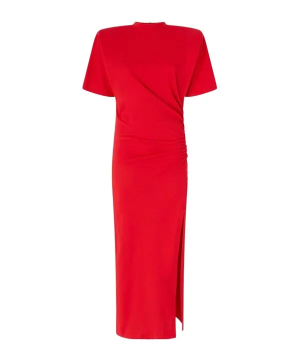 Pinko Padded Shoulder T-shirt Dress - Red