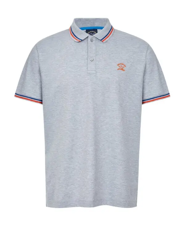 PAUL  SHARK Logo Short-sleeved Polo Shirt