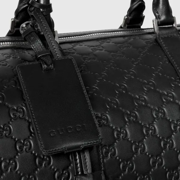 Gucci Gg Emblem Large Duffle Bag