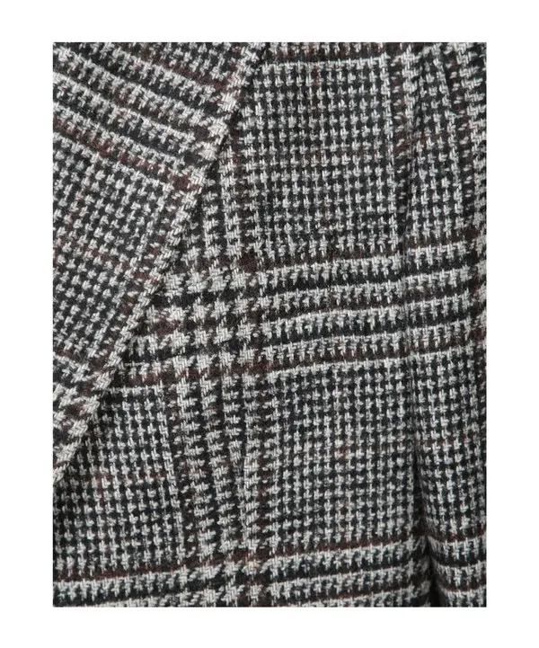 Tagliatore Check Pattern Tailored Jacket