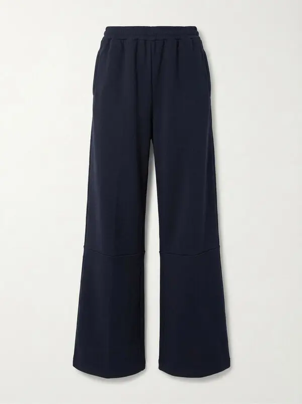 Gucci Wide Leg Trousers With Web Detail