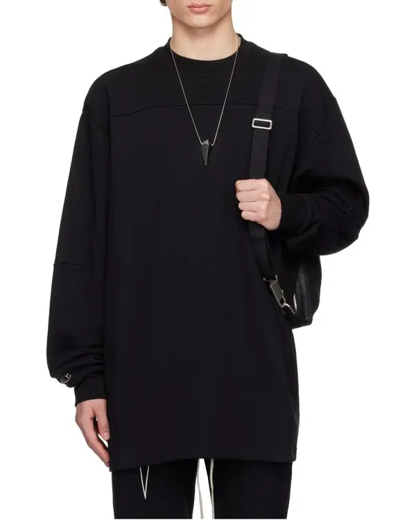 Rick Owens Tommy T Drop Shoulder Sweatshirt