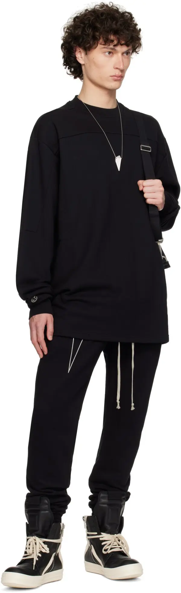 Rick Owens Tommy T Drop Shoulder Sweatshirt