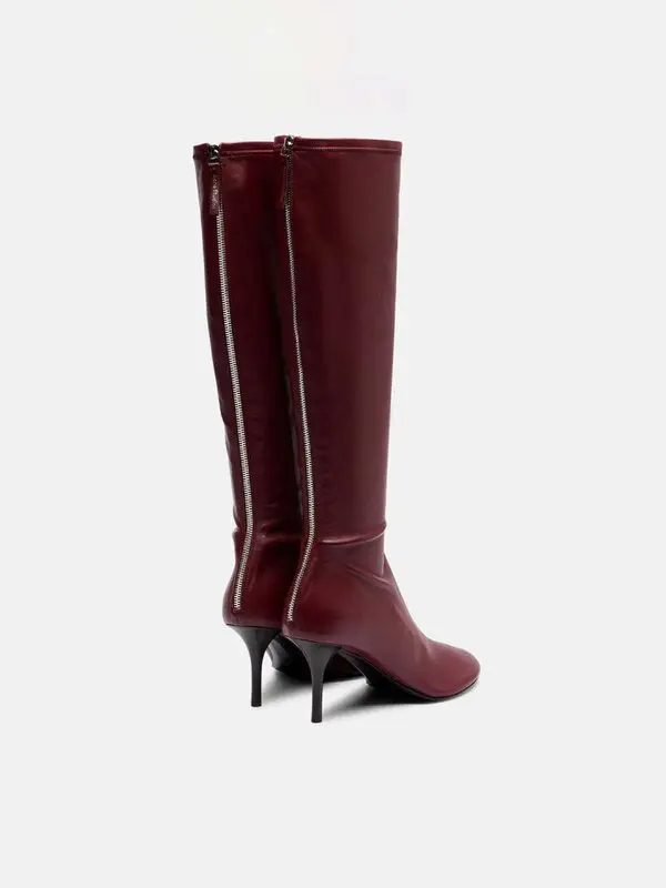Acne Studios Knee High Zip Up Boots