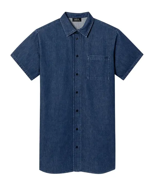 A.p.c. Denim Mini Dress