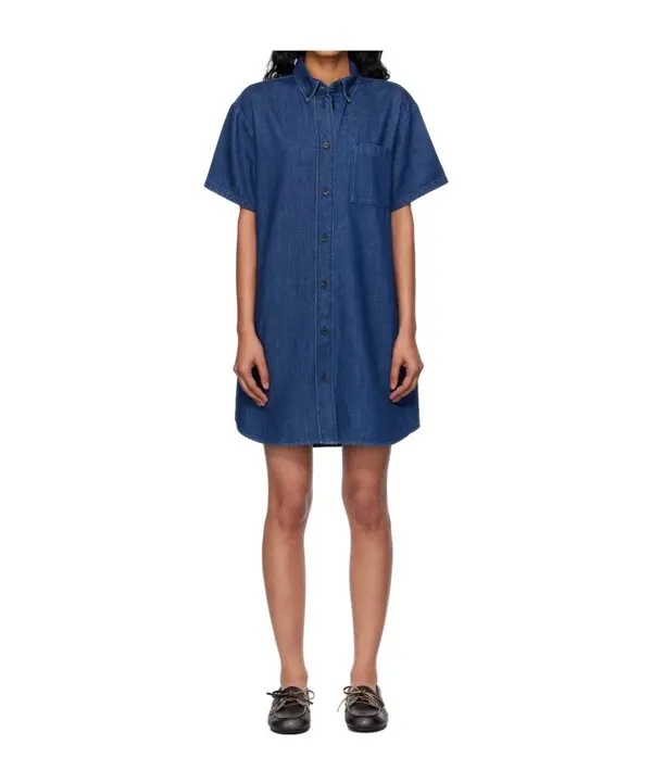 A.p.c. Denim Mini Dress